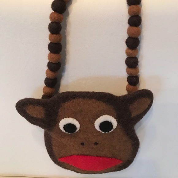 Handmade | Accessories | Kids Animal Purse Elephant Monkey Bear Giraffe ...